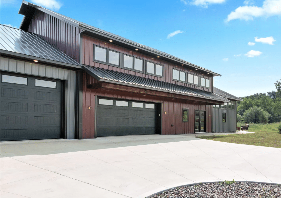 Contemporary Steel Home - Walters Buildings