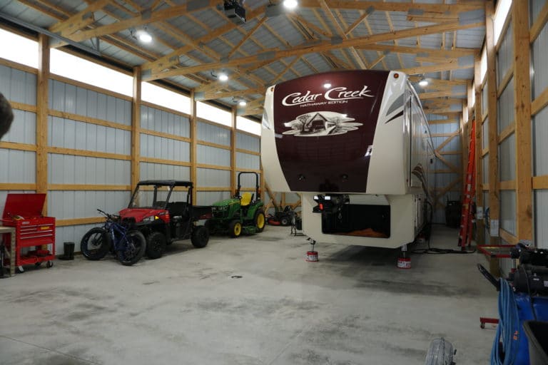 RV Storage Shed - 30' x 63' - Walters Buildings