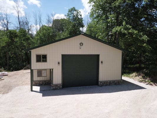 Pole Barn - 40' x 48' - Walters Buildings