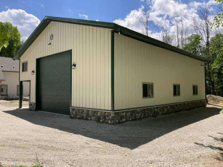 Pole Barn - 40' x 48' - Walters Buildings