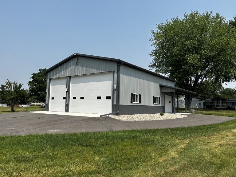 Post Frame Shop - 36' x 48' - Walters Buildings