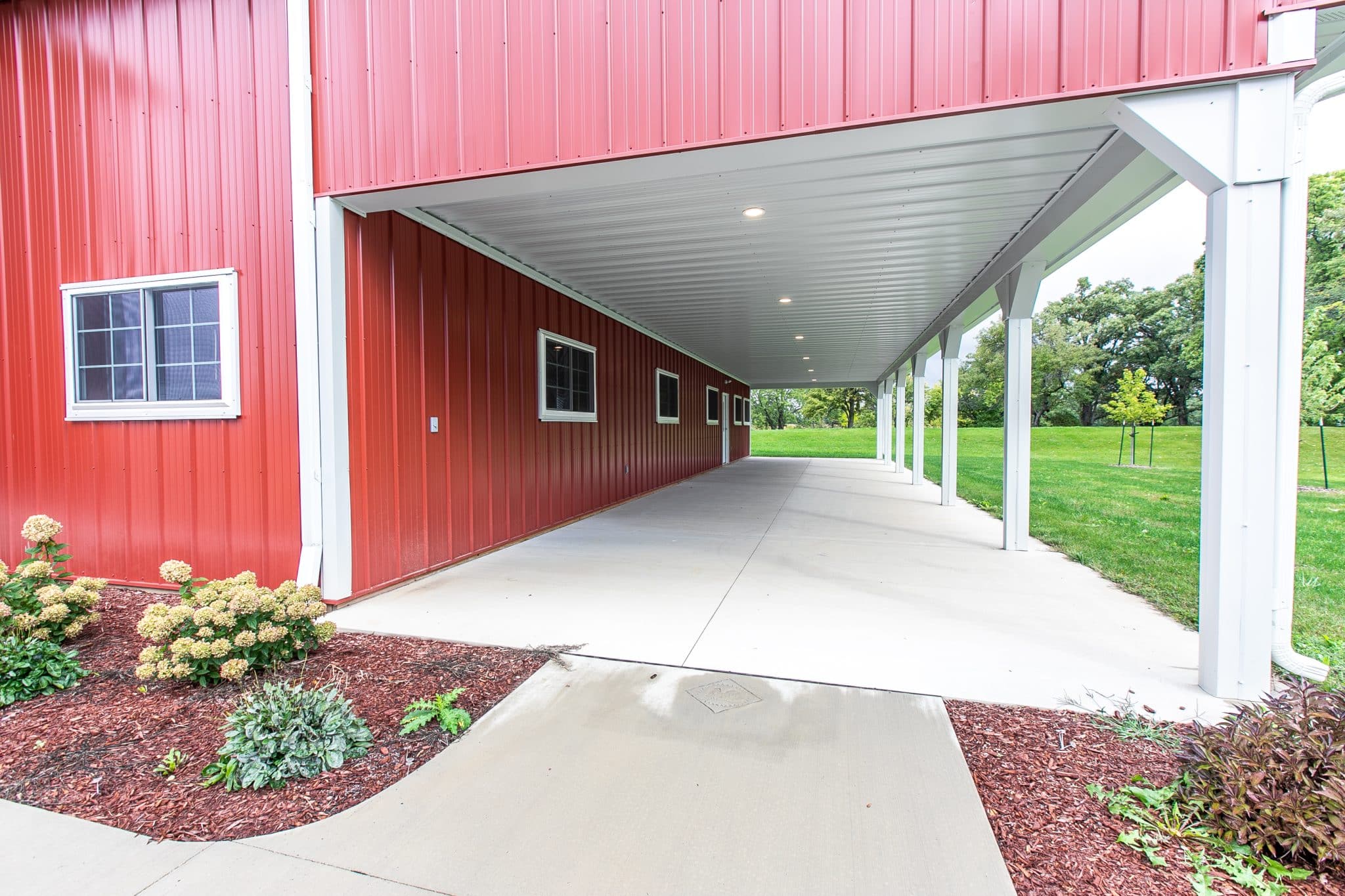 Pole Barn Man Cave - Walters Buildings
