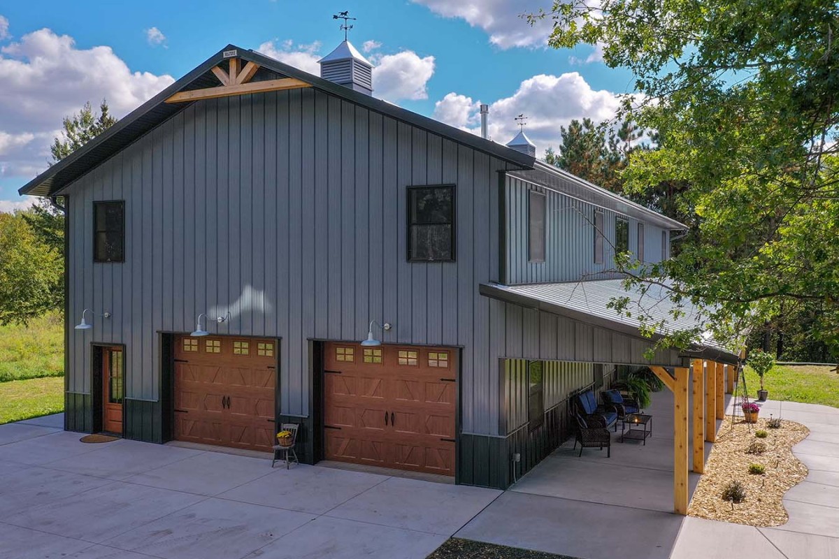 Luxury Barndominium - Walters Buildings