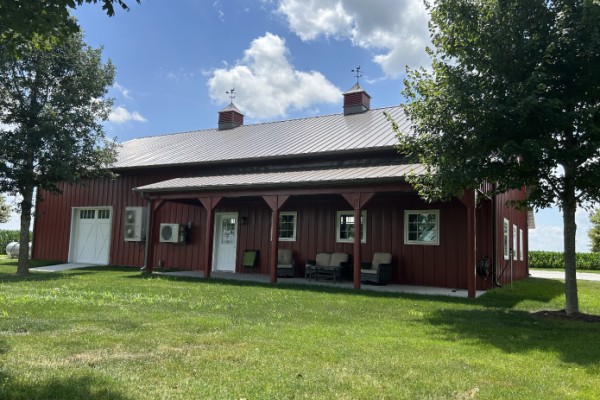 Pole Barn Workshop – 40′ × 66′ - Walters Buildings