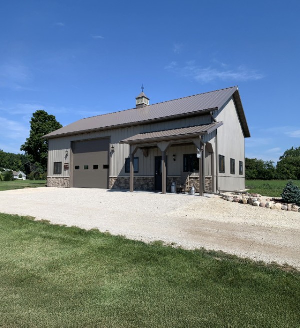Residential Workshop – 30′ × 56′ - Walters Buildings